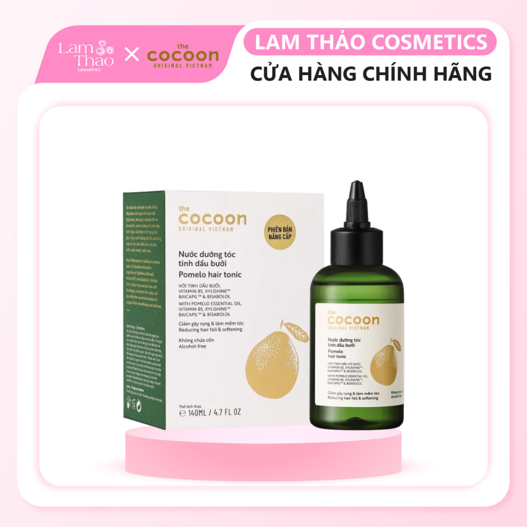Nước Dưỡng Tóc Tinh Dầu Bưởi Cocoon Pomelo Hair Tonic - Giảm Gãy Rụng ...