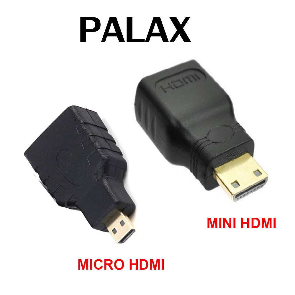 Jack chuyển đổi Mini HDMI và Micro HDMI sang HDMI | Shopee Việt Nam