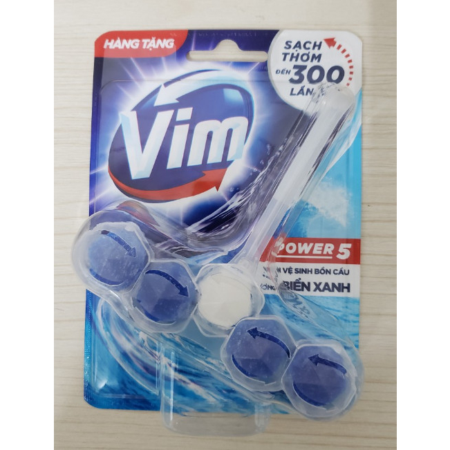 Viên Vim Treo Bồn Cầu Xanh Biển 55g (hàng km) | Shopee Việt Nam