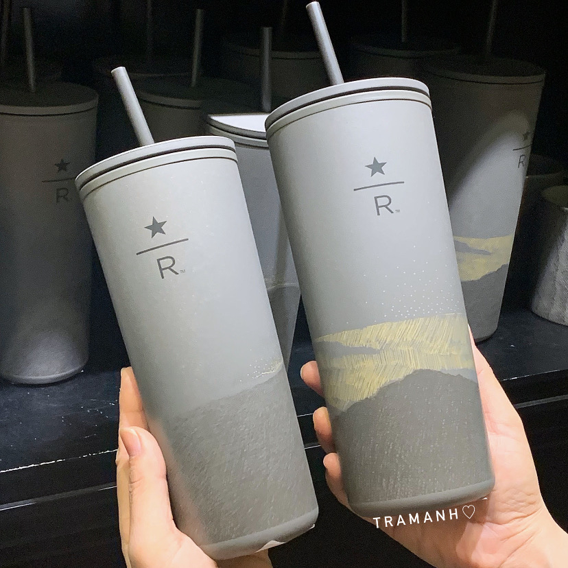 [Authentic] STARBUCKS RESERVE LY COLD CUP GRAY SUSTAINABLE | Shopee ...
