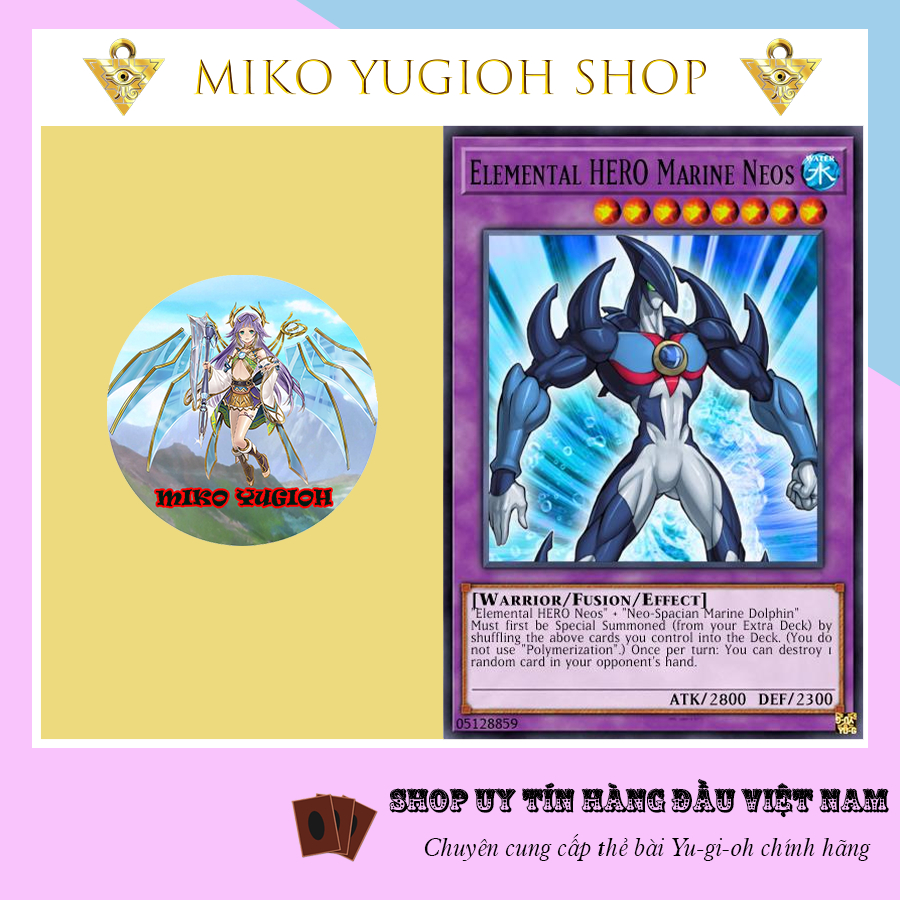 [ Miko Yugioh ] Thẻ Bài Yugioh Chính Hãng Tiếng Nhật Elemental HERO ...