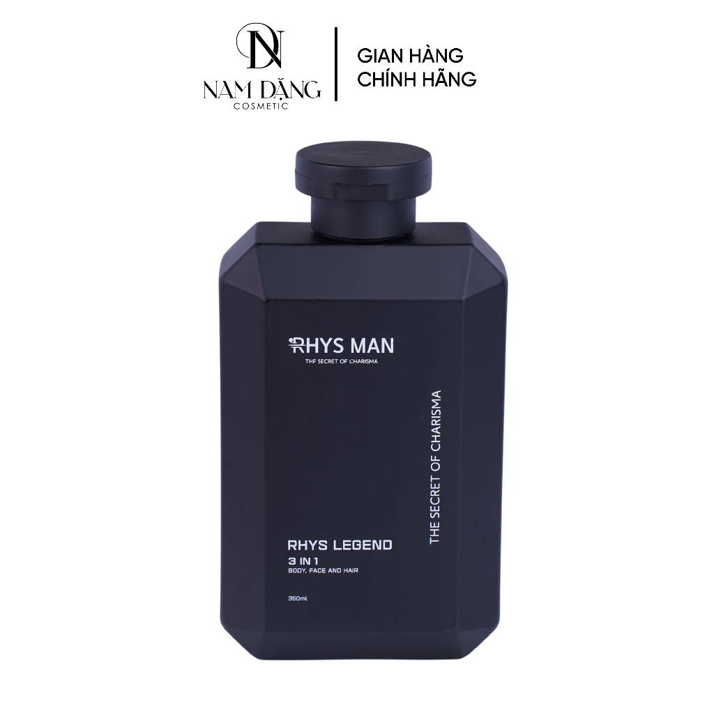 Sữa tắm gội nam RHYS MAN hương nước hoa 3 in 1 Rhys Legend 350ml - Hàng chính hãng | Shopee Việt Nam