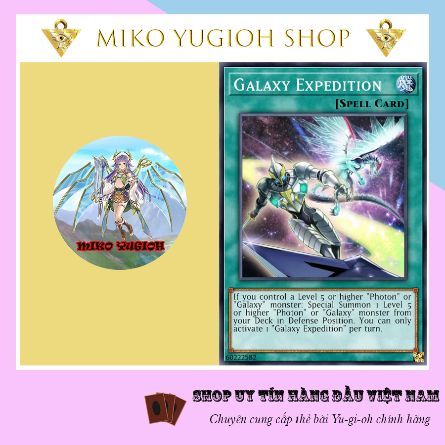 [ Miko Yugioh ] Thẻ Bài Yugioh Chính Hãng Tiếng Nhật Galaxy Expedition ...