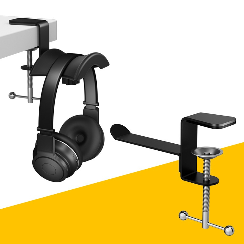 Giá treo tai nghe headphone, móc treo tai nghe kẹp bàn có thể dùng treo ...
