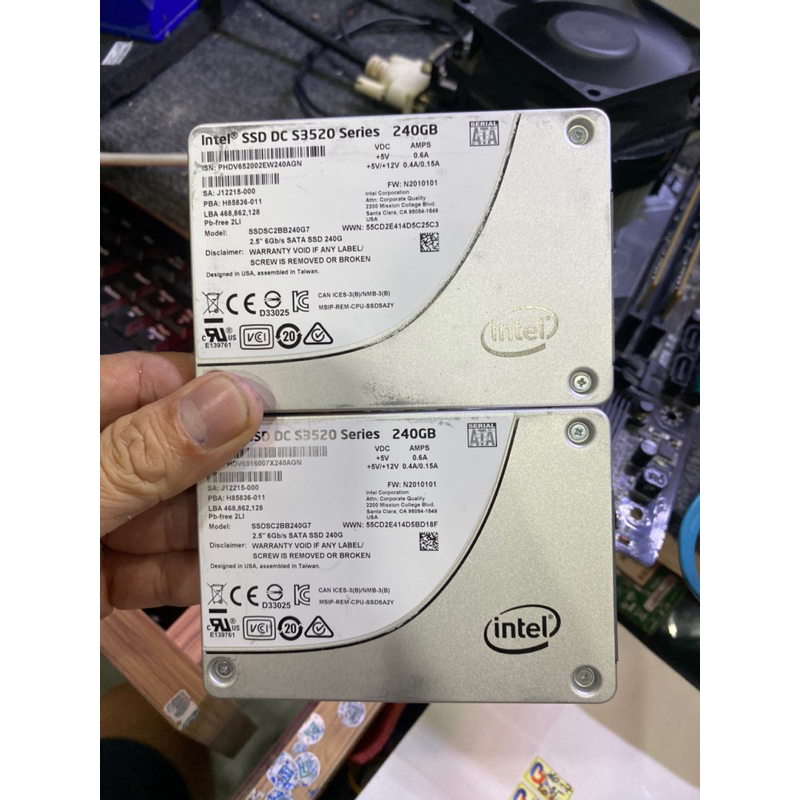 SSD intel S3520 240Gb sata 3 ( chuẩn 2.5) | Shopee Việt Nam