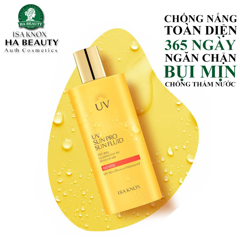 Kem chống nắng Bảo vệ da toàn diện Chống thấm nước ISA KNOX UV SUN PRO ...