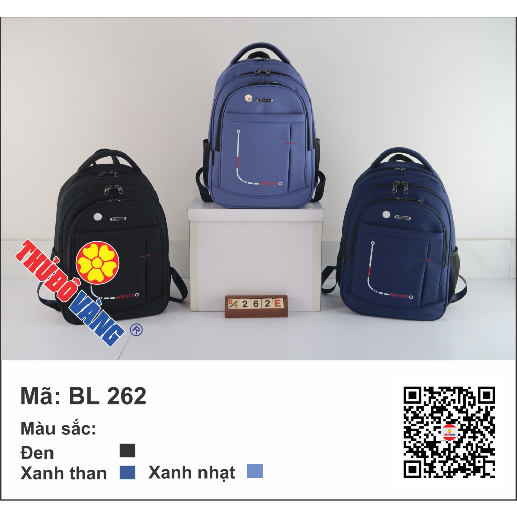 Ba lô học sinh, sinh viên BL262-1 Thủ đô vàng | Shopee Việt Nam