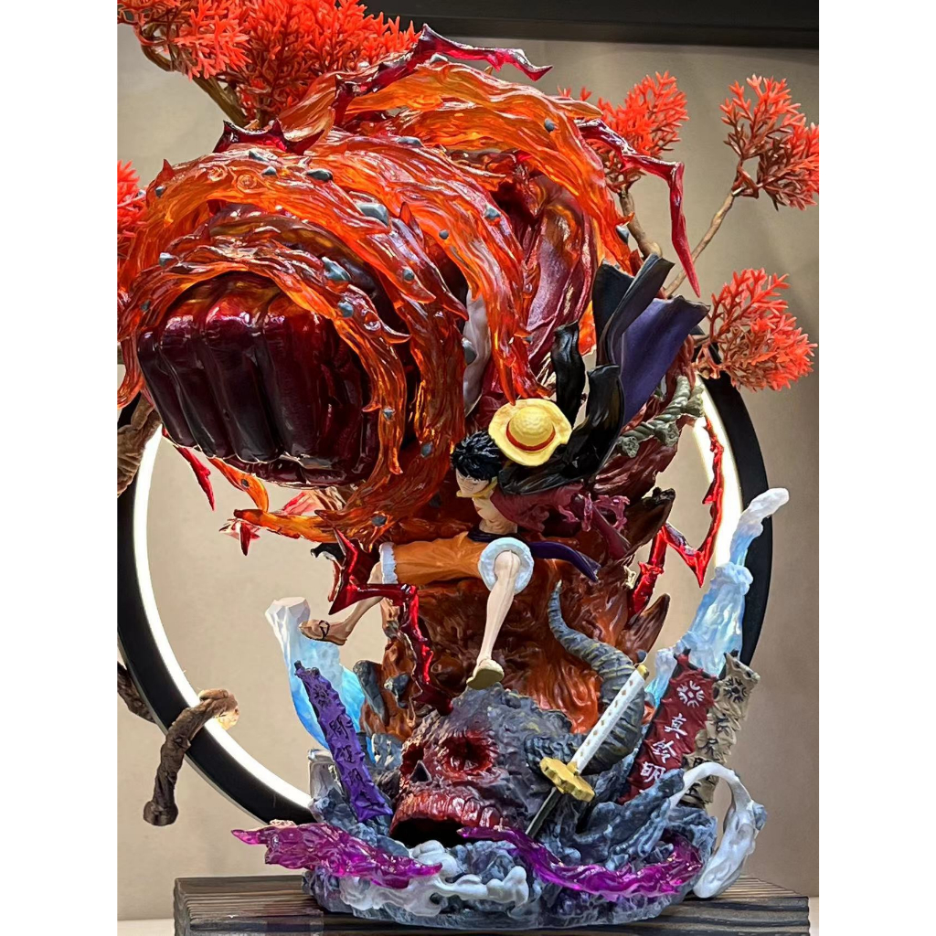 Mô hình Onepiece - Luffy RED ROC siêu cháy cực đẹp (tặng LED) | Shopee ...