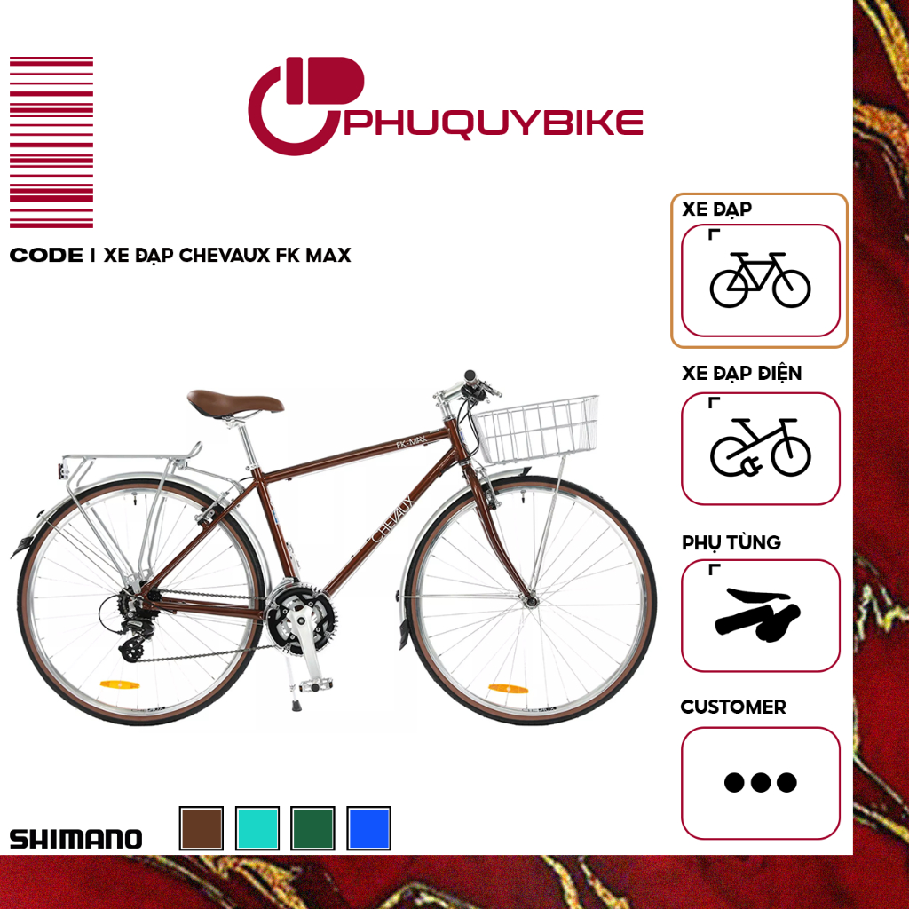 Xe đạp CHEVAUX FX MAX (Form classic) | Shopee Việt Nam