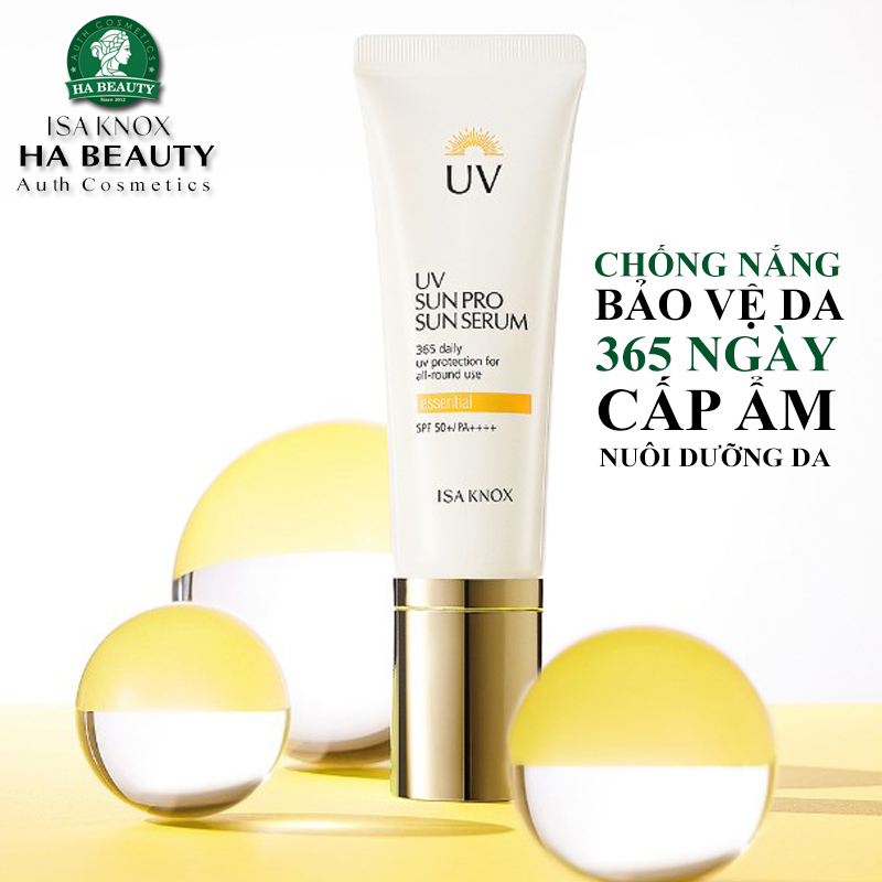 Kem chống nắng Hữu cơ dưỡng bảo vệ da mỗi ngày ISA KNOX UV Sun Pro 365 ...