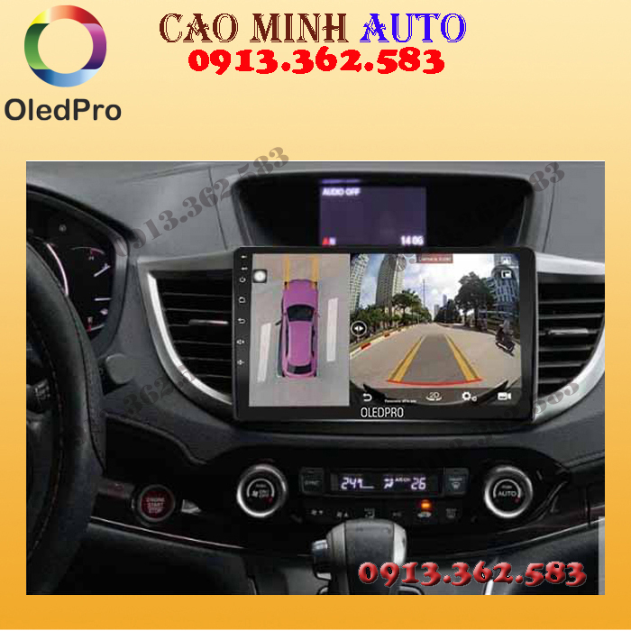 Bộ màn hình liền camera 360 OLED X4S cho xe HONDA CRV 2014-2017 -camera 360 cho xe hơi, phụ kiện ...