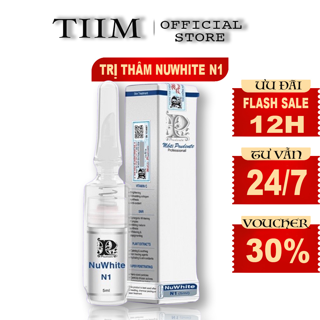 Kem Hồng Nhũ Hoa Nuwhite N1 Mibiti Prudente, Kem Làm Hồng Ti N1 Nuwhite 5mL Chính Hãng ( Chính ...