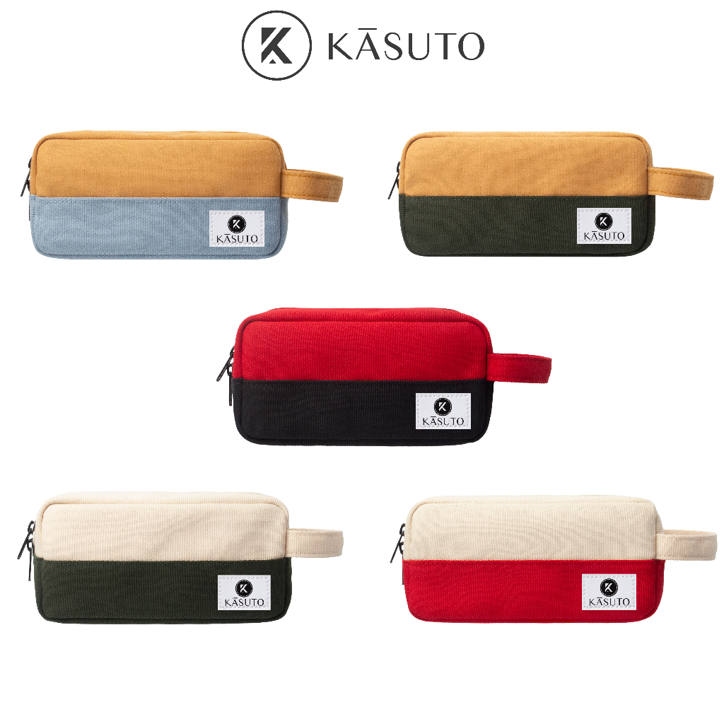 Hộp Bút KASUTO ZERO Pencil Case - Bóp Viết Nhiều Ngăn Vải Canvas Cute ...