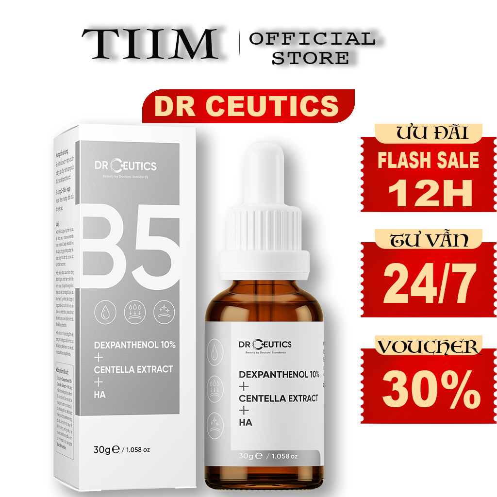 DRCEUTICS Serum B5 DrCeutics Cấp Ẩm Và Phục Hồi Da Dexpanthenol 10% ...
