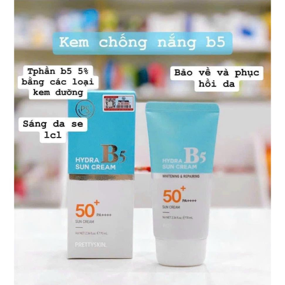 Kem chống nắng phục hồi da SKIN Hàn Quốc Hydra B5 Sun Cream 70ML | Shopee Việt Nam