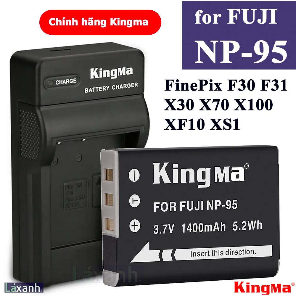 Fujifilm NP-95 NP95 | Pin và sạc máy ảnh KINGMA Fujifilm NP95 NP-95 ...