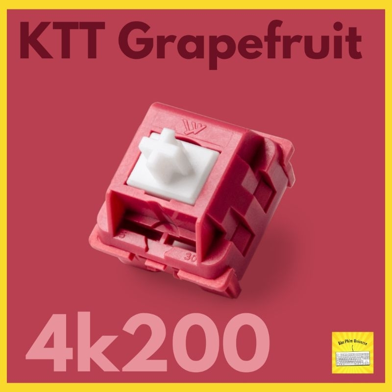 KTT GRAPEFRUIT | linear switch Công tắc bàn phím cơ | KTT switch | Shopee Việt Nam