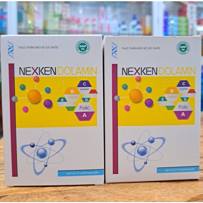 Viên uống bổ sung Acid amin và Vitamin tổng hợp - Nexken Dolamin ...