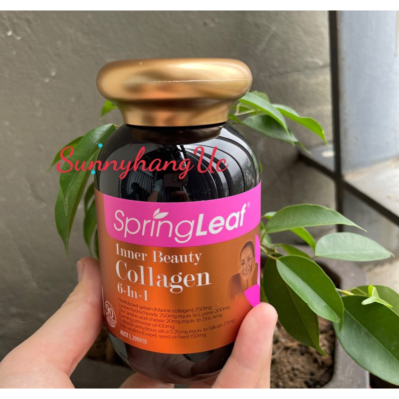 Viên uống Collagen 6 in 1 Springleaf 90 viên | Shopee Việt Nam
