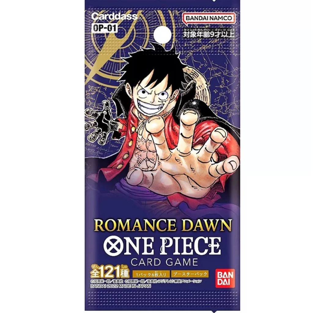 [Chính Hãng BANDAI] Pack thẻ bài One Piece Romance Dawn OP-01 | Shopee ...
