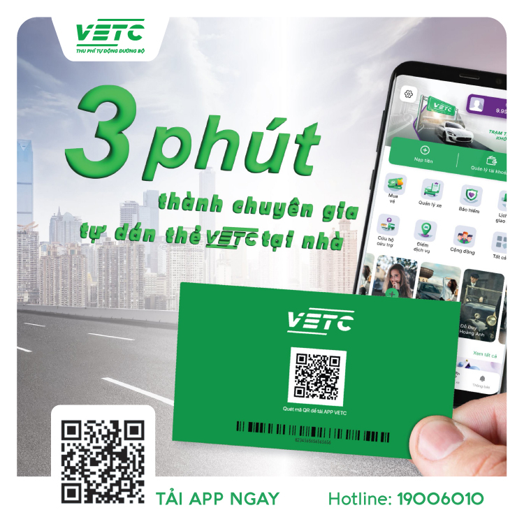 Thẻ thu phí tự động VETC - Thẻ thu phí không dừng VETC (Hàng chính hãng ...
