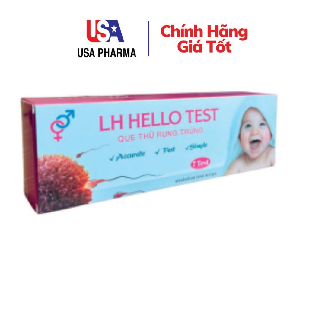 Que thử rụng trứng LH HELLO TEST - Hộp 7 Test | Shopee Việt Nam