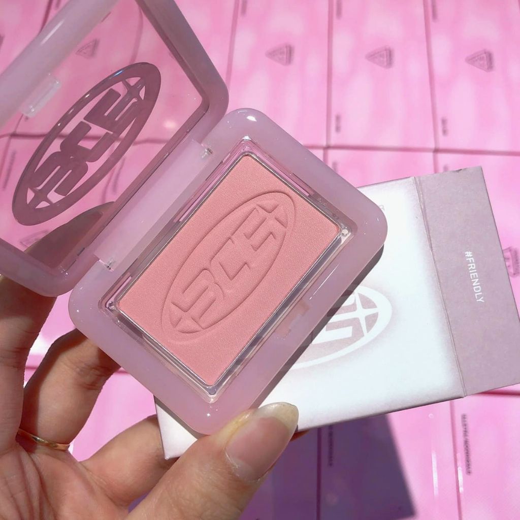 Phấn Má Hồng 3CE MOOD RECIPE NEW TAKE FACE BLUSH ROSE BEIGE MONO PINK ...