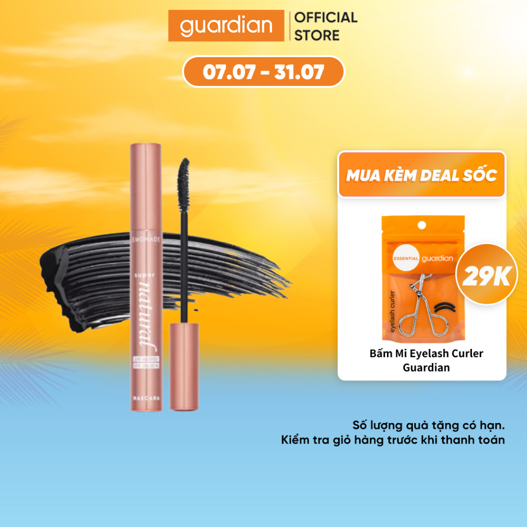 Mascara Lemonade Supernatural #Black Làm Dày Và Cong Mi 7,5Gr | Shopee ...