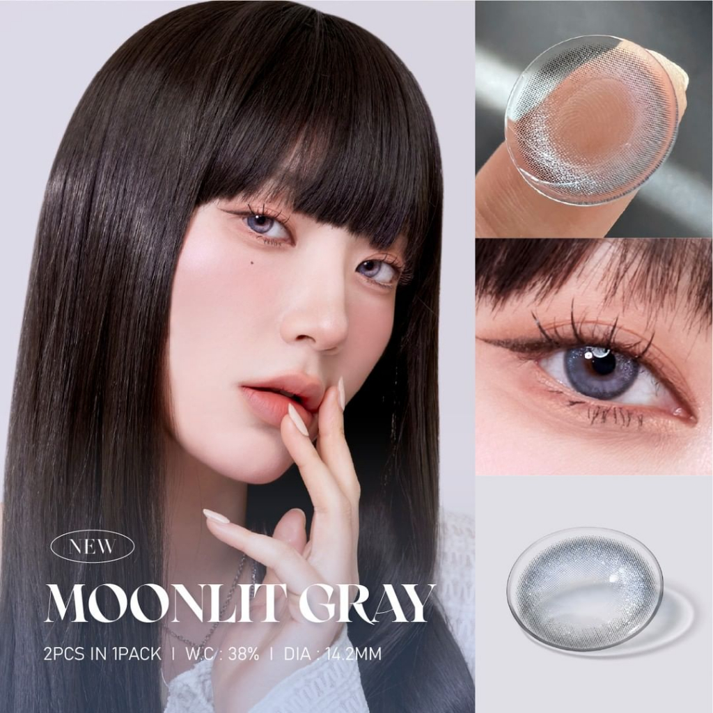 [New Arrival] Lens Filter Eyesm - Winkly Moonlit Gray - Lens nhũ - Lens ...