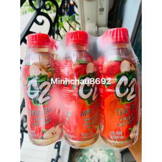 Nước Trà xanh C2 vị táo / chanh - lốc 6 chai | Shopee Việt Nam