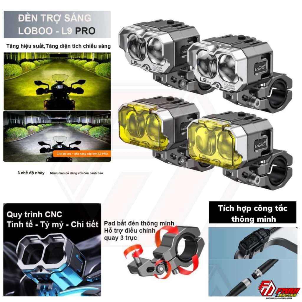 ĐÈN TRỢ SÁNG LOBOO L9 PRO CHÍNH HÃNG | Shopee Việt Nam