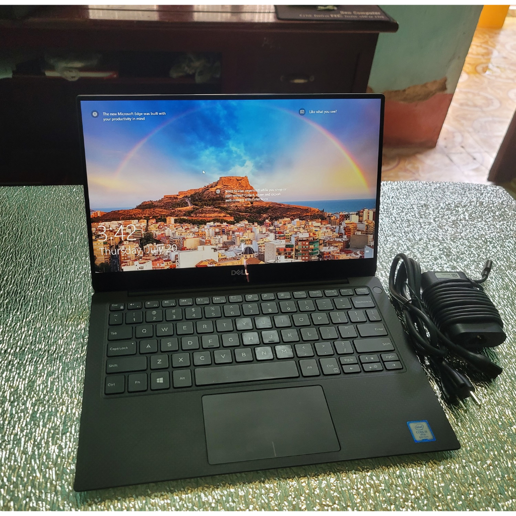 Laptop Dell XPS 9370 l Core i7-82550U l RAM 16GB l Màn hình 13'3 4K-CẢM ...