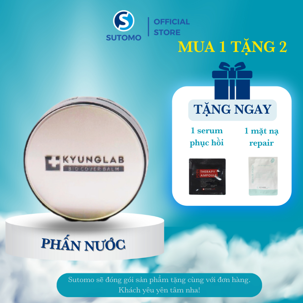 Cushion kyung lab phấn nước tone trắng hồng chống nước phục hồi da ...