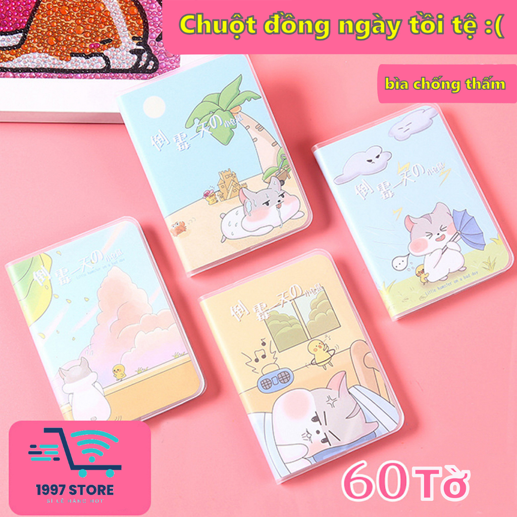Sổ Tay A7 Bìa Chống Thấm Dễ Thương Tiện Lợi Nhỏ Xinh, Sổ Note Mini Mẫu ...