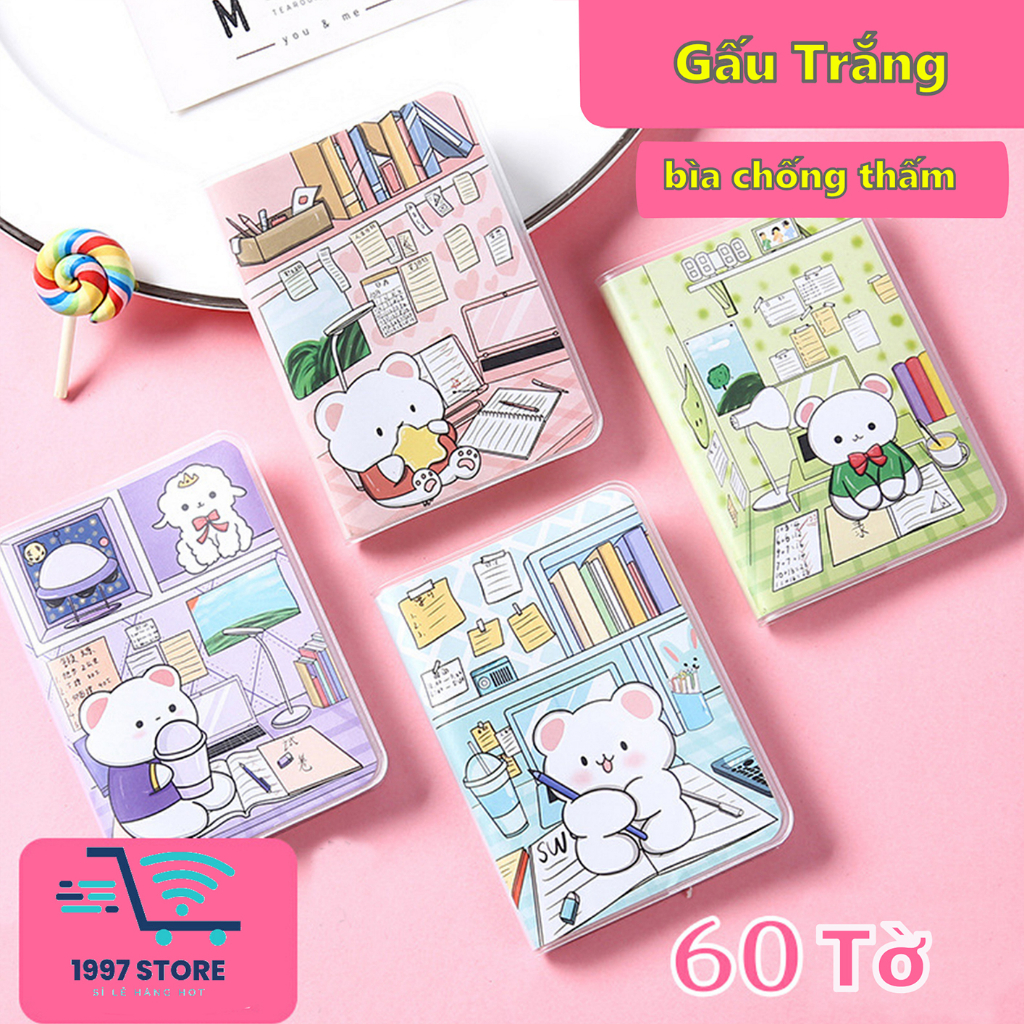 Sổ Tay A7 Bìa Chống Thấm Dễ Thương Tiện Lợi Nhỏ Xinh, Sổ Note Mini Mẫu ...