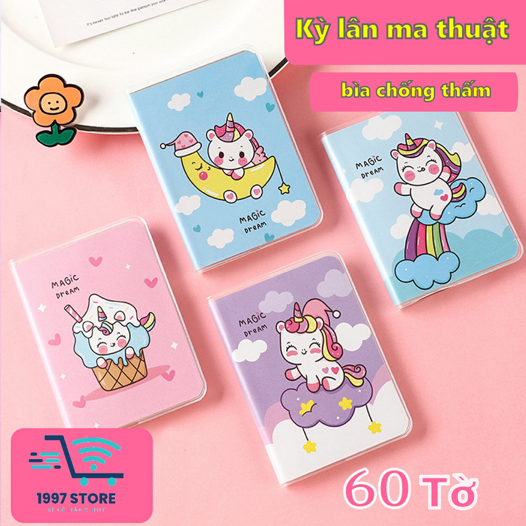 Sổ Tay A7 Bìa Chống Thấm Dễ Thương Tiện Lợi Nhỏ Xinh, Sổ Note Mini Mẫu ...