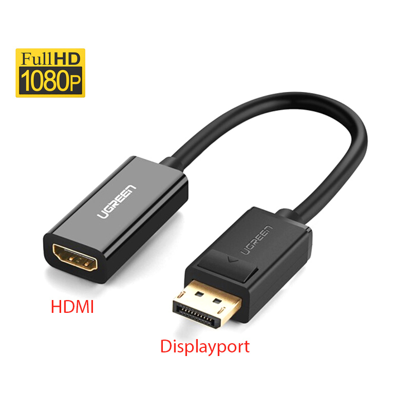 Cáp và Jack chuyển Displayport sang HDMI full HD 1080 | Shopee Việt Nam