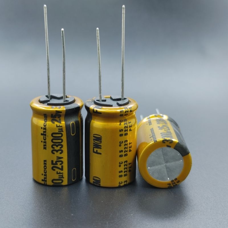 Tụ điện Nichicon FW 3300uF 25V | Shopee Việt Nam