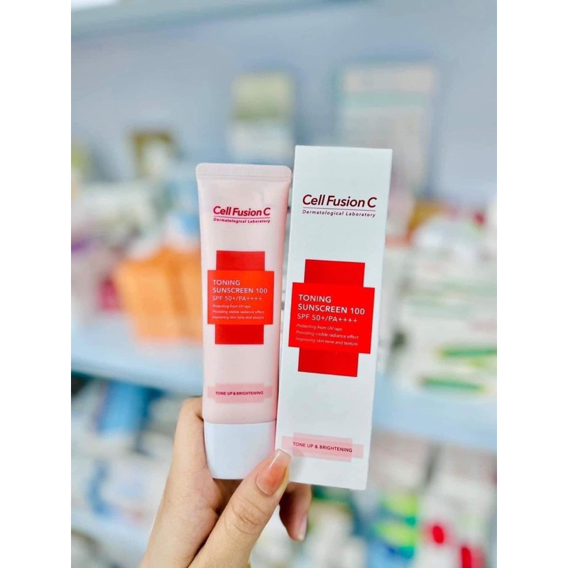 Kem chống nắng Clell Hồng nâng tông da mau hồng mẫu mới | Shopee Việt Nam