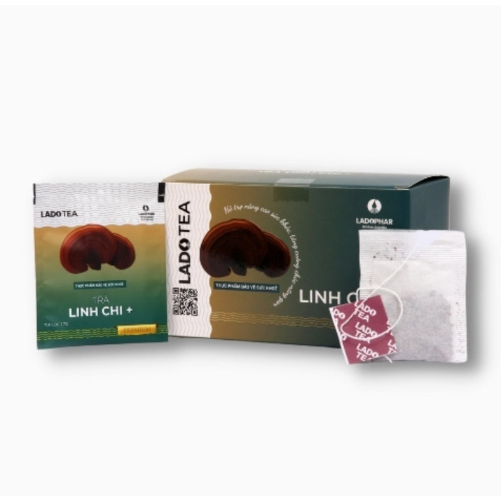 Trà Linh Chi Lado Tea Ladophar Hộp 20 Túi Lọc, Đặc Sản Ngon Lạ Đà Lạt ...