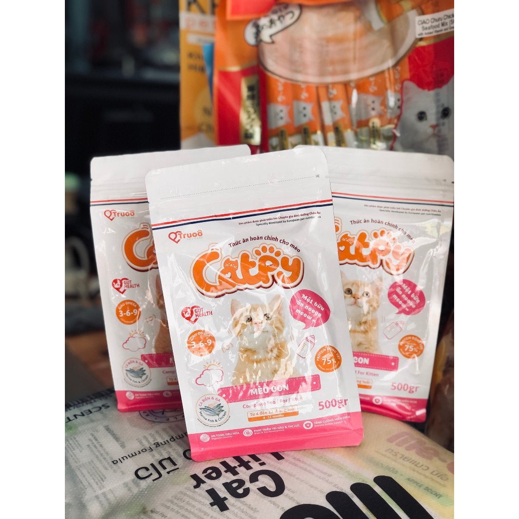 [CATPY] Thức ăn hạt cho Mèo con - THỨC ĂN HOÀN CHỈNH 500G (BRAND OF ...
