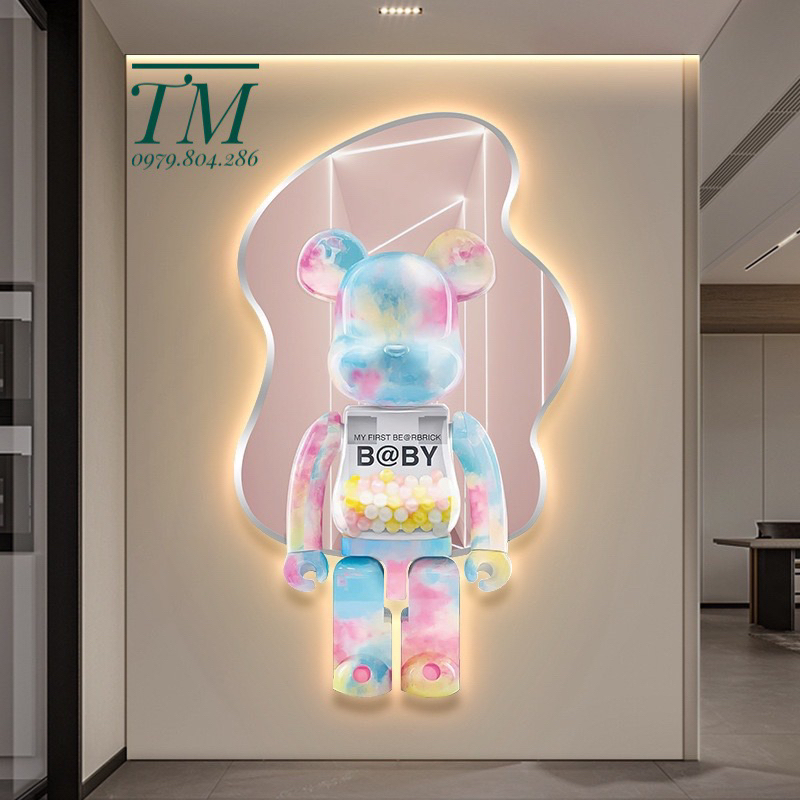 (70X100)tranh Chú Gấu Kaws Toy Treo Tường /game/ Gaming / Robot ...