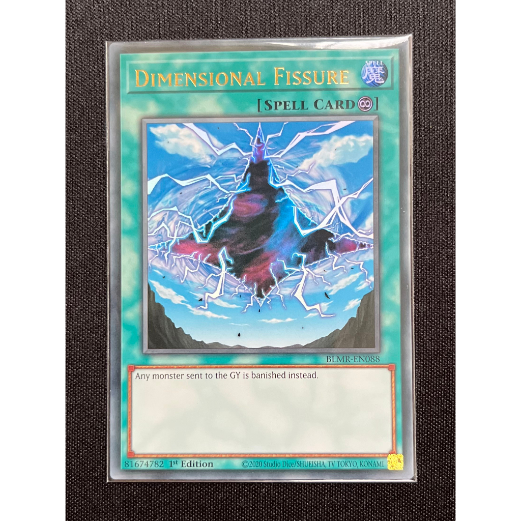 [Thẻ bài Yugioh] - [TCG-UK] - BLMR-EN088 - Dimensional Fissure - Ultra ...
