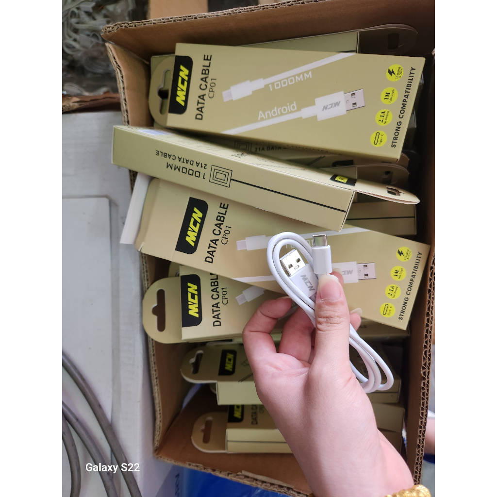 Cáp Sạc Đa Năng MCN-CP01 USB - TypeC Dài 1m | Shopee Việt Nam
