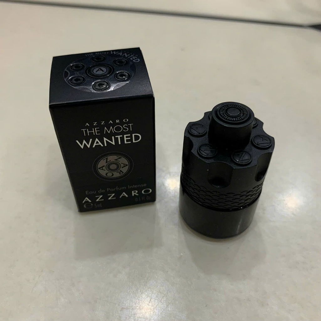 Nước Hoa Nam :Mini 5ml Azzaro The Most Wanted EDP Intense 5ml | Shopee ...