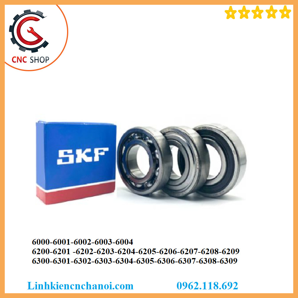 Vòng Bi 6000-6200-6300ZZ SKF, Bạc Đạn ( Các Loại ) | Shopee Việt Nam