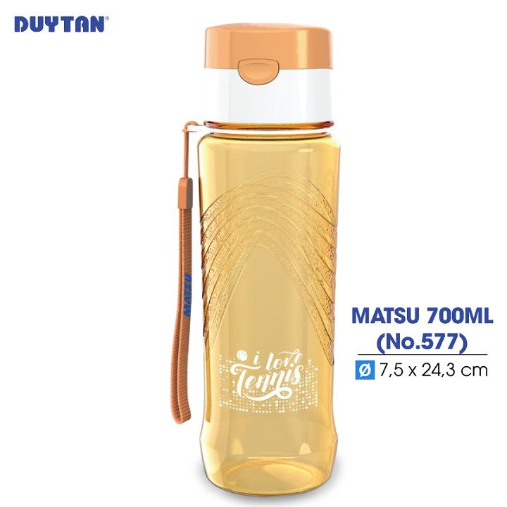 Bình nước nhựa DUY TÂN Matsu 700ml (7.5 x 7.5 x 24.3 cm) - 10756 - Giao màu ngẫu nhiên | Shopee ...