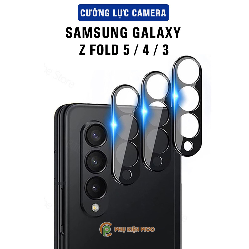 Dán camera Samsung Z Fold 4 / Z Fold 5 thấu kính nổi 3D - Cường lực ...