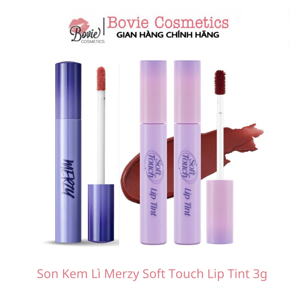 (New Season 2) Son Kem Lì Merzy Soft Touch Lip Tint 3g SL7 SL8 SL9 SL10 ...