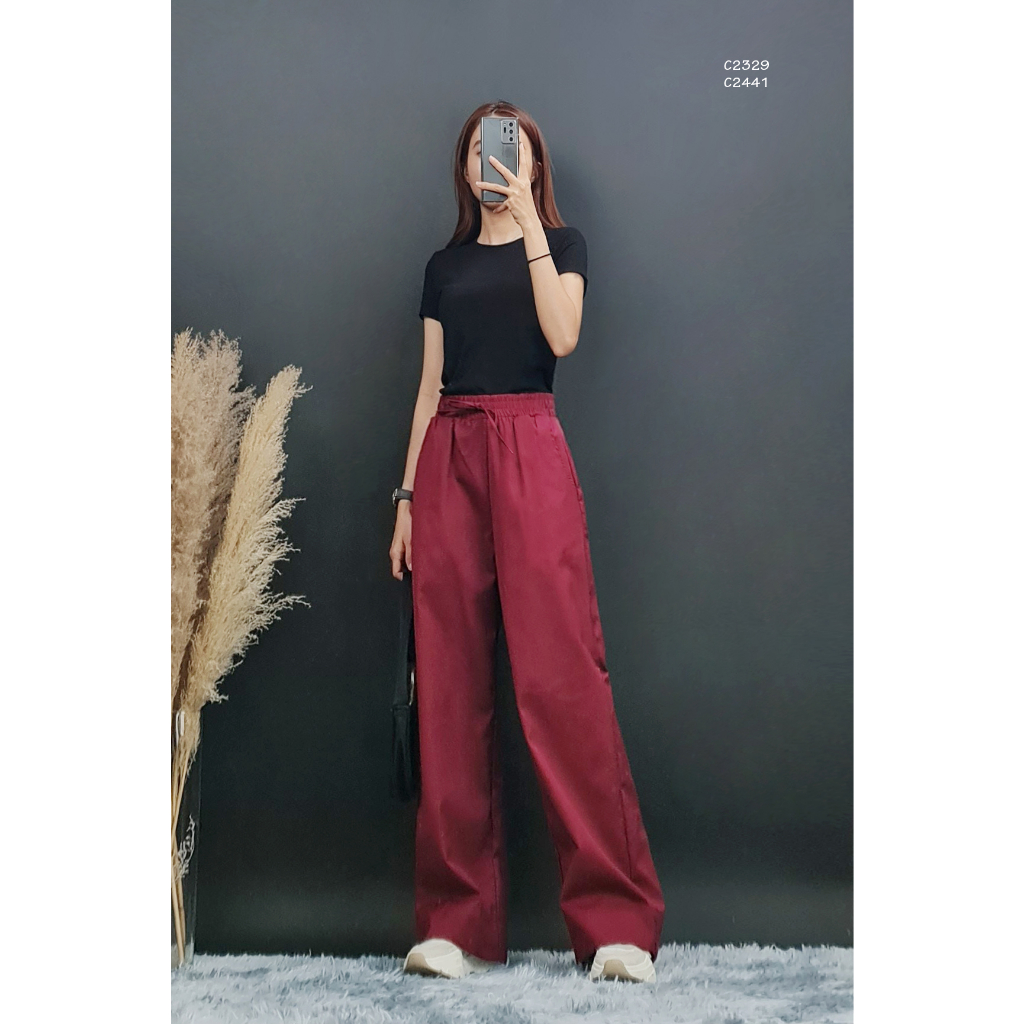 C2329 - Quần ống rộng cột nơ túi sau | Shopee Việt Nam